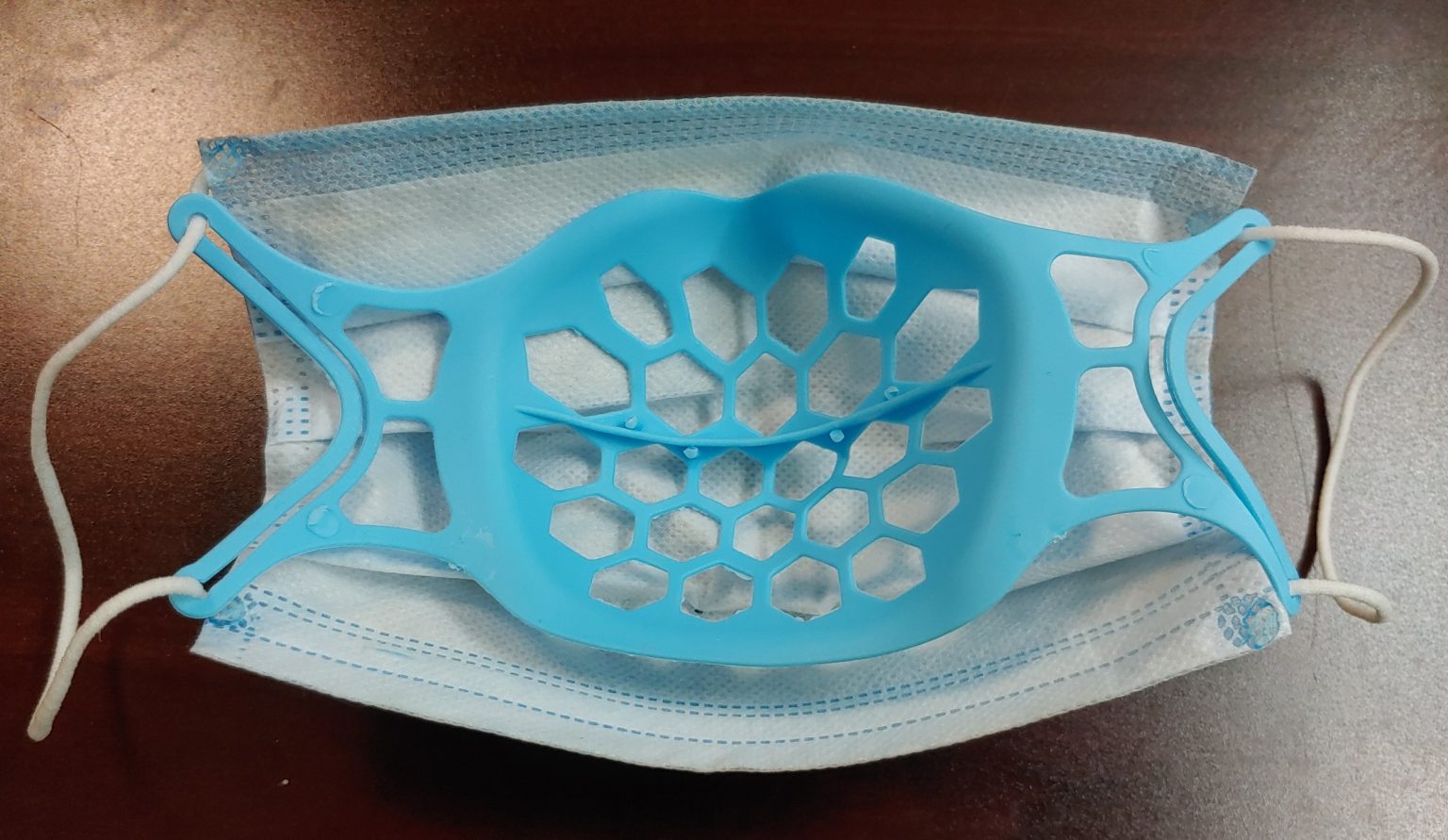 Plastic Face Mask Support with Side Openings for Ear Loops – Symmetry ...