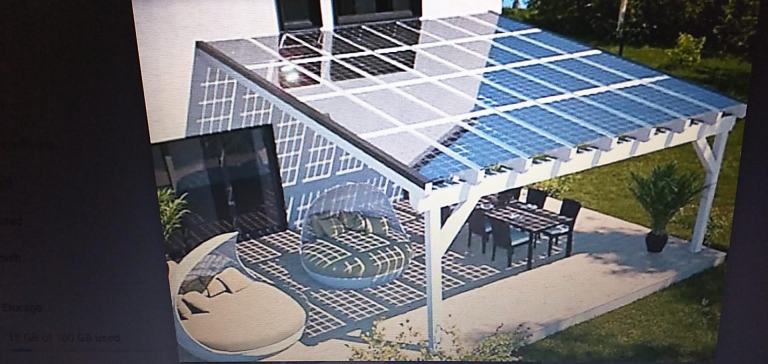 BIPV Solar Patio, Awning or Canopy – Symmetry Company