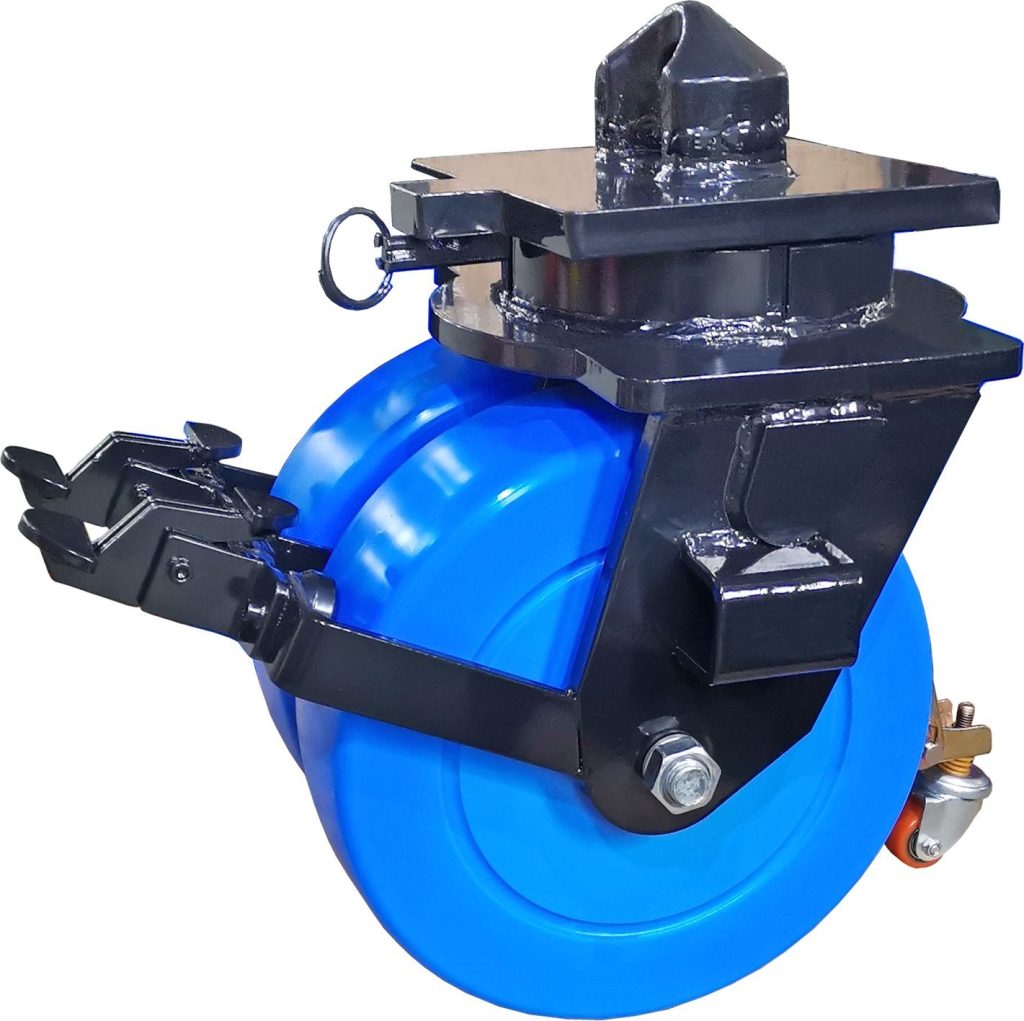 PF-902 Mobile Shipping Container Caster Wheels and Tow Bar – Symmetry ...