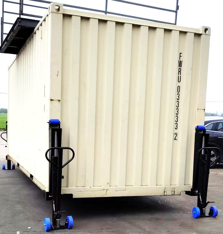 PF-908-10: 10 ton shipping container Caster lift- 4 in one kit ...